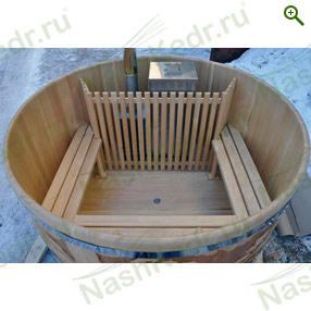 Дровяная печь для купели внутренняя с вертикальной загрузкой, Сибзавод ...